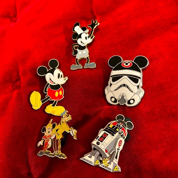 Disney | Jewelry | Disney Mickey Mouse Pin Lot Bundle | Poshmark